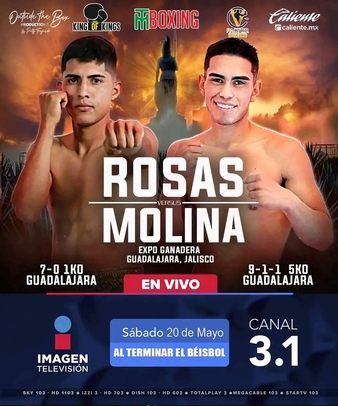 Rosas vs. Molina | Boxing Event | Tapology