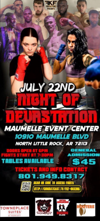 Jaden Webb vs. Traveon Williamson, Night of Devastation | Boxing Bout ...