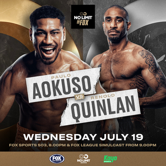 Jack Brubaker vs. Troy O'Meley, Aokuso vs. Quinlan | Boxing Bout | Tapology