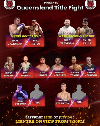 Queensland Title Fight | Boxing Event | Tapology