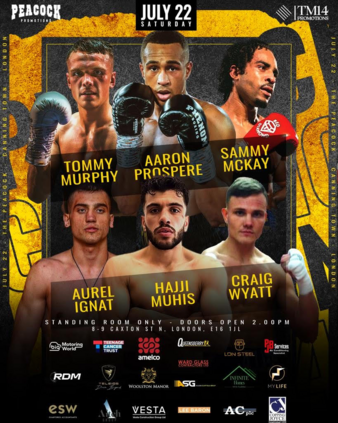 Prospere vs. Hallett | Boxing Event | Tapology