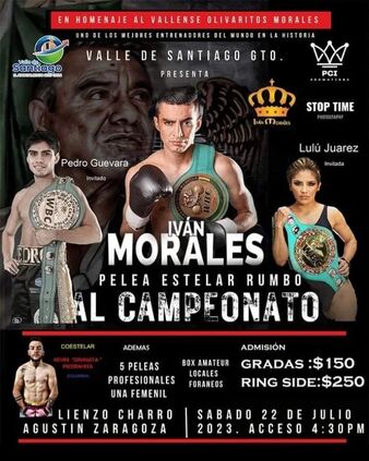 Morales vs. Mora | Boxing Event | Tapology