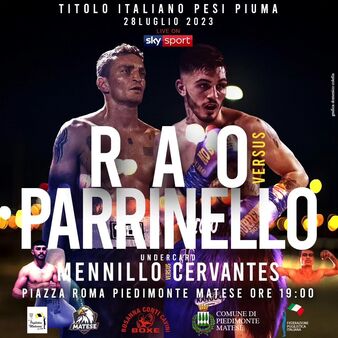 Simone Rao vs. Vittorio Parrinello, Rao vs. Parrinello | Boxing Bout ...