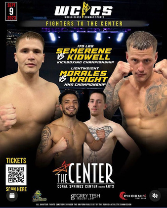 Donald Martin vs. Tyler Adams, World Class Combat Sports 7 | MMA Bout ...