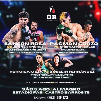 Rosa vs. Sanchez | Boxing Event | Tapology