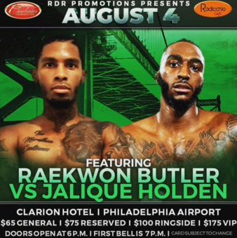 Frankie Lynn vs. DeAngelo Cunningham, Butler vs. Holden | Boxing Bout | Tapology