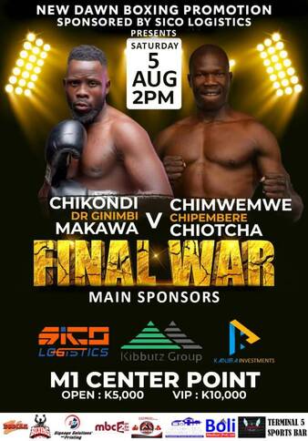 Final War | Boxing Event | Tapology