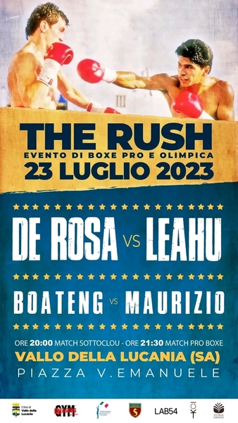 The Rush: De Rosa vs. Leahu | Boxing Event | Tapology