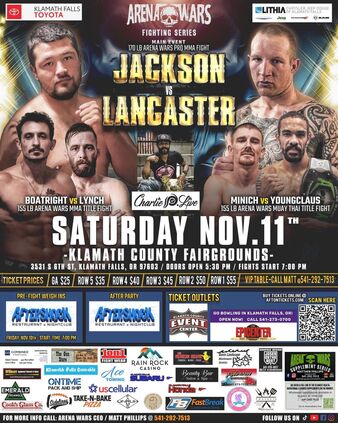 Arena Wars Fighting Series | Combat Sports Event | Tapology