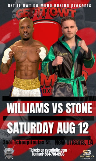 Jacob Yamazato vs. Mark Simmons, NOLA Boxing Championship Series ...