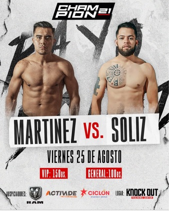 Roberth Batte vs. Elvis Mendes, Knockout Champion 21 | MMA Bout | Tapology