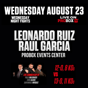 Wednesday Night Fights | Boxing Event | Tapology