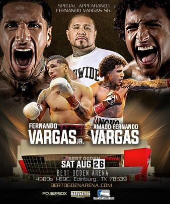 Amado Vargas vs. Colin Huntington, Vargas vs. Florez | Boxing Bout ...