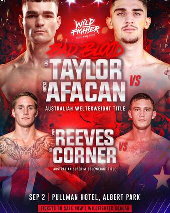 Max Reeves vs. Joe Corner, Taylor vs. Afacan | Boxing Bout | Tapology