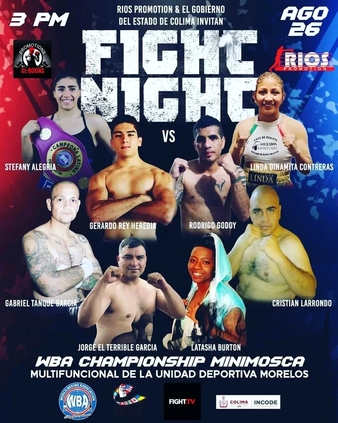 Gustavo Rivera vs. Antonio Lopez Galindo, Alegría vs. Contreras ...
