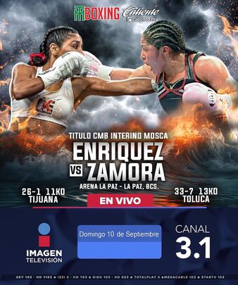 Enríquez vs. Zamora | Boxing Event | Tapology