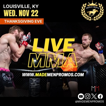 Alexander Collett vs. Paul Pinkston, Live MMA at Triple Crown 2 | MMA ...