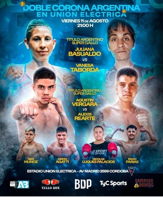 Juliana Basualdo vs. Vanesa Taborda, Basualdo vs. Taborda | Boxing Bout ...