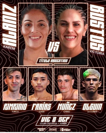 Alaniz vs. Bustos | Boxing Event | Tapology