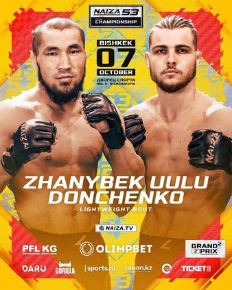 Naiza FC 53: Zhanybek uulu vs. Donchenko | MMA Event | Tapology