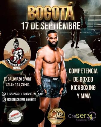 Monster dreams: Competencia de boxeo, kickboxing y MMA | MMA Event ...