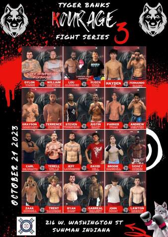 Ryan Camp vs. Gabriel Beasley, Kourage Fight Series 3 | Kickboxing Bout | Tapology