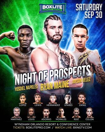 Night of Prospects | Boxing Event | Tapology