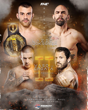 Francisco Albano Barrio vs. Vaso Bakočević, FNC 13 | MMA Bout | Tapology