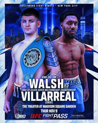 Brian Ceballo vs. Kenneth McNeil, Walsh vs. Villarreal | Boxing Bout ...