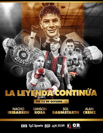 Ignacio Iribarren vs. Emiliano Leonel Araujo, La Leyenda Continua ...