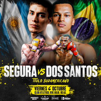 Agustin Cardozo vs. Lucas Blanco, Segura vs. Dos Santos | Boxing Bout ...