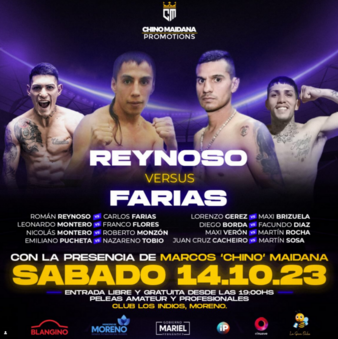 Reynoso vs. Farias | Boxing Event | Tapology