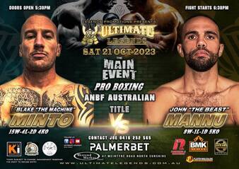 Ultimate Legends | Boxing Event | Tapology