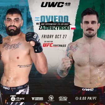 Rafael Sáenz vs. Iván Maya, UWC 49 | MMA Bout | Tapology