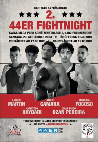 44ER Fightnight 2 | Boxing Event | Tapology