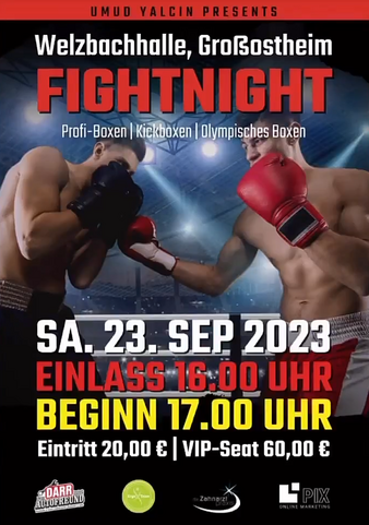 Vedat Deniz vs. Mario Obenauer, Fightnight | Boxing Bout | Tapology