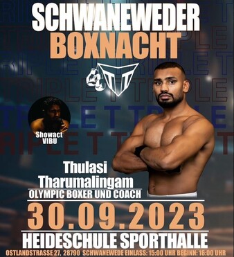 Thulasi Tharumalingam vs. Nabil Zaky, Schwaneweder Boxnacht | Boxing ...