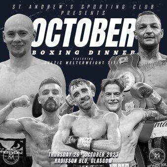 October Boxing Dinner | Boxing Event | Tapology