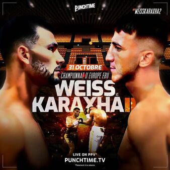 Weiss vs. Karaxha 2 | Boxing Event | Tapology