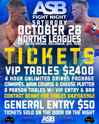 ASB Fight Night | Boxing Event | Tapology
