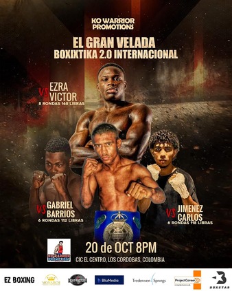 Gabriel Mendoza vs. Jose Barrios, Arenyeka vs. Barrios | Boxing Bout ...