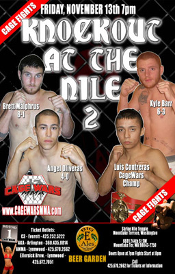 Brett Malphrus vs. Kyle Barr, Cage Wars MMA | MMA Bout | Tapology