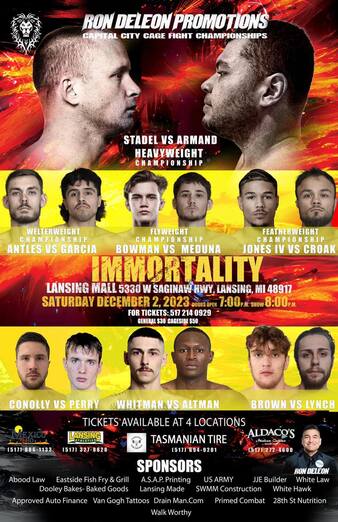 Capital City Cage Fight Championships: Immortality | MMA Event | Tapology