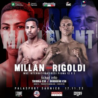 Yoel Angeloni vs. Fernando Mosquera, Sarnico Boxing Night | Boxing Bout ...