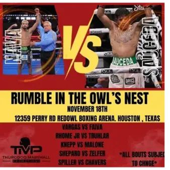 Richard Knepp vs. Mark Malone, Rumble at the Owl's Nest | Boxing Bout ...