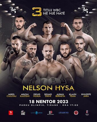 Tirana Boxing Night: Hysa vs. Chvarkou | Boxing Event | Tapology