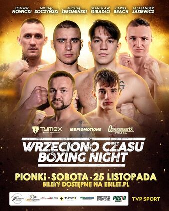 Paweł Brach vs. Petr Randysek, Wrzeciono Czasu Boxing Night | Boxing ...