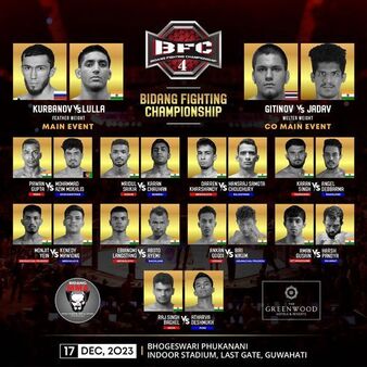 Bidang Fighting Championship 4 | MMA Event | Tapology