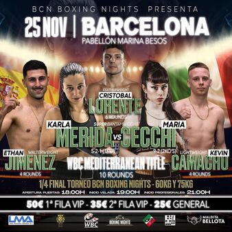 Mérida vs. Cecchi | Boxing Event | Tapology