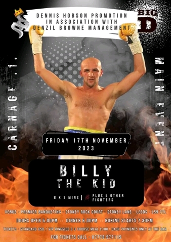 Billy Pickles vs. Justin Menzie, Pickles vs. Menzie | Boxing Bout ...